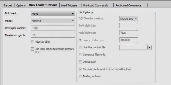 SAP Data Services: Improving Performance - Part 4 - Bulk loading