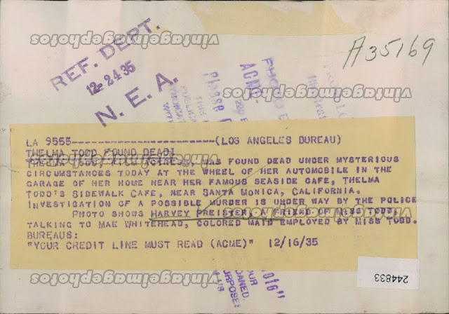 Thelma Todd: Mae Whitehead