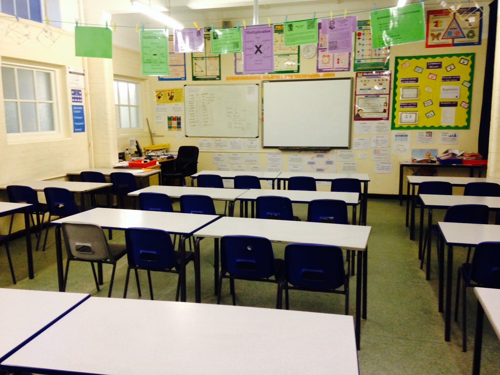 Resourceaholic: Classroom Photos - #mathscpdchat