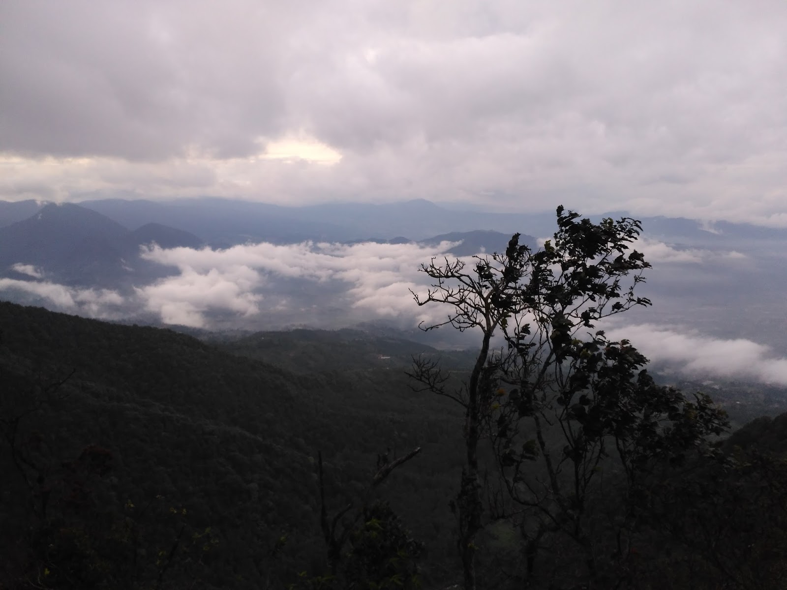 Puncak Mega Gunung Puntang 2222 Mdpl di Bandung Selatan