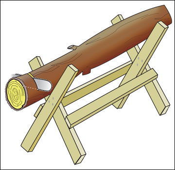 Wood Pallet Homemade SAW BUCK For Easier Wood Cutting DIY Project | The ...