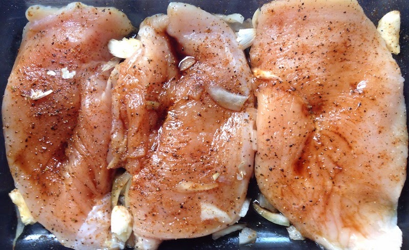 Kitchen Bounty: Chicken with Cheese--"Chicken Rarebit"