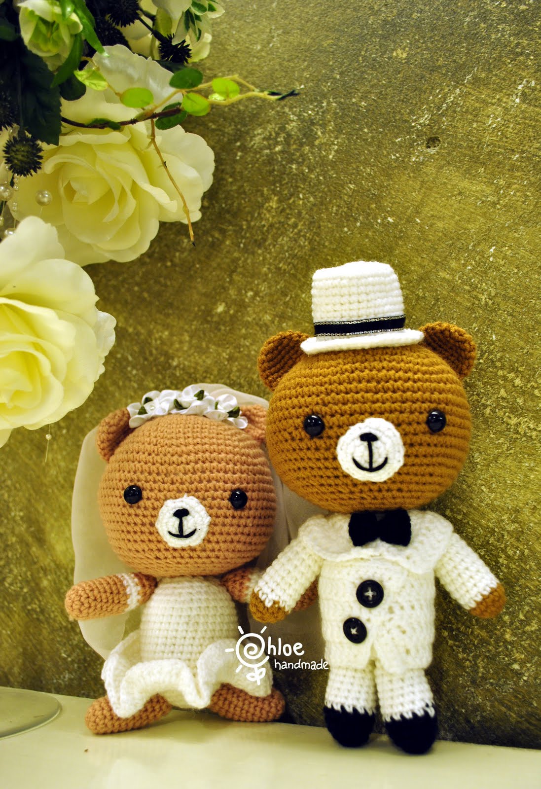 ChloeAmigurumi: Wedding Bear