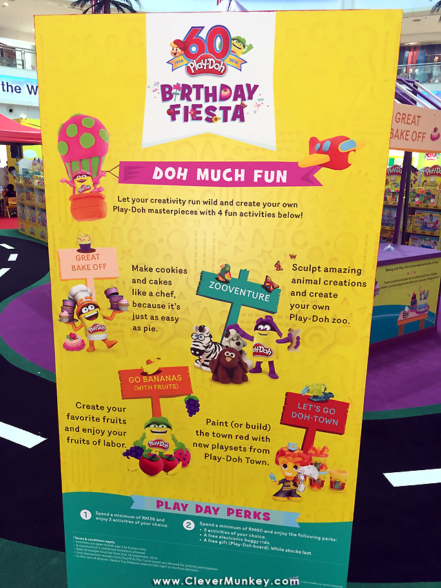 PLAY-DOH Celebrates 60th Birthday and World PLAY-DOH Day @ The Curve
