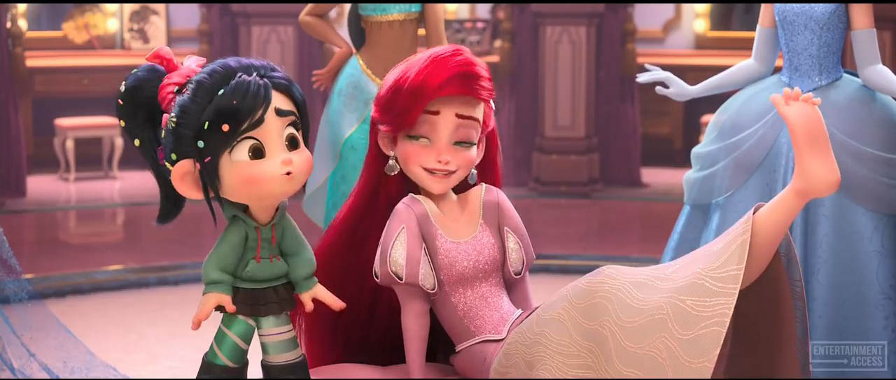 Anime Feet: Wreck It Ralph 2 Ralph Breaks The Internet : Ariel