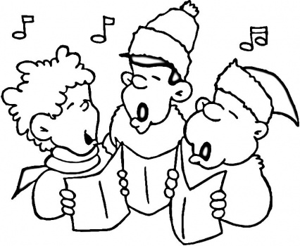 Coloring Pages for Kids: Singing Coloring Pages