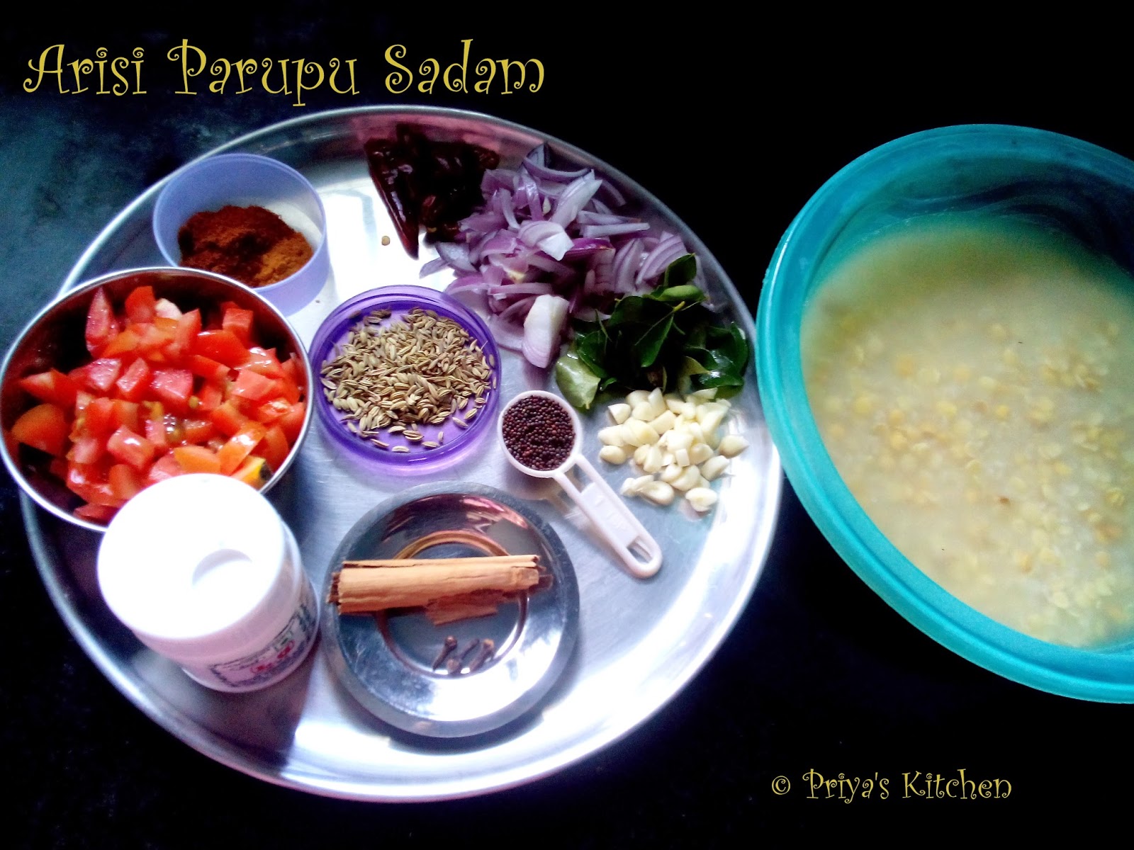 Classic Cooking: Kongu nadu Paruppu sadam | Arisi paruppu sadam | Dal Rice