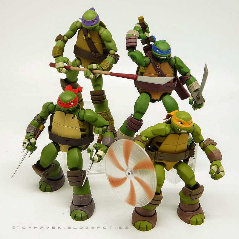 toyhaven: Kaiyodo Revoltech Nickelodeon Teenage Mutant Ninja Turtles ...