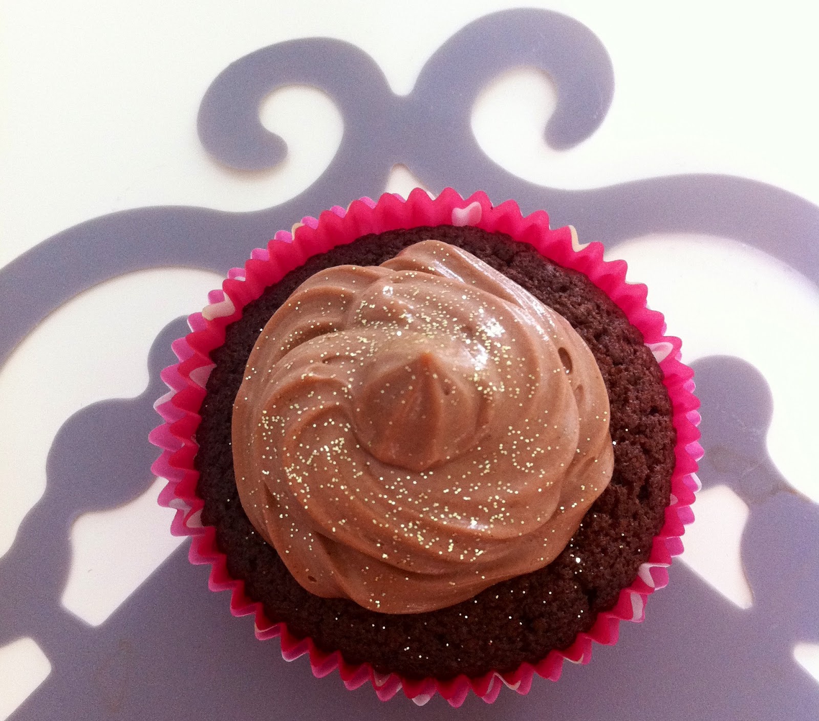 YUMMYMIMI: Cupcakes chocolat topping Nutella