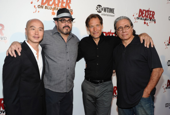 Dexter Daily: PHOTOS: The Cast of Dexter at Dexter Season 5 DVD / Blu ...