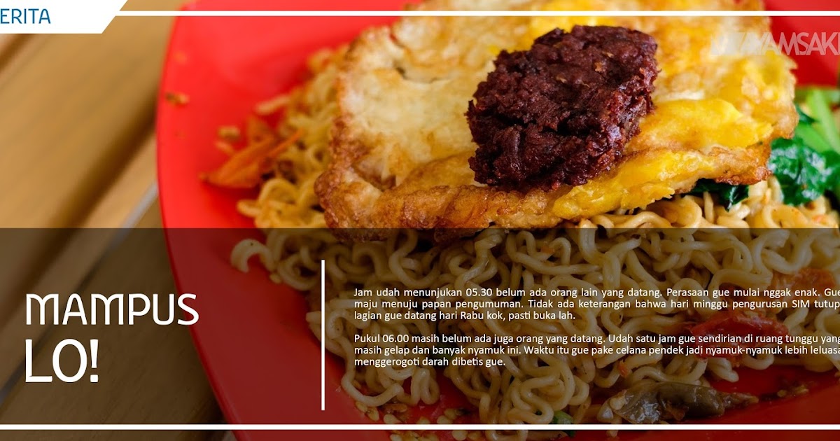 Mampus Lo! | Ayamsakit.com