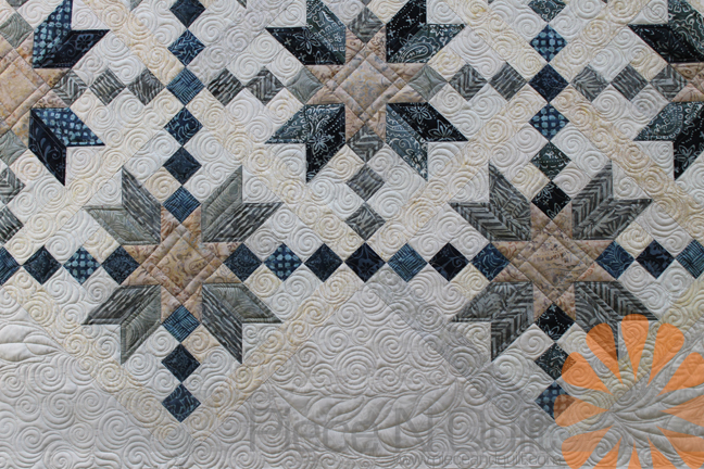 Piece N Quilt: Double Arrow Quilt - Custom Machine Quilting by Natalia ...