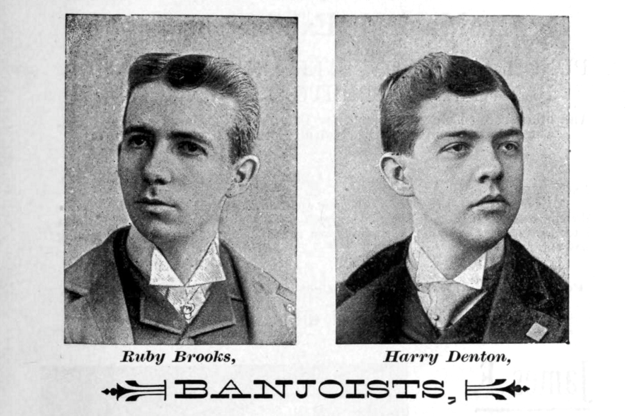 R. S. Baker's antique record blog: Battling Banjoists and their accompanist