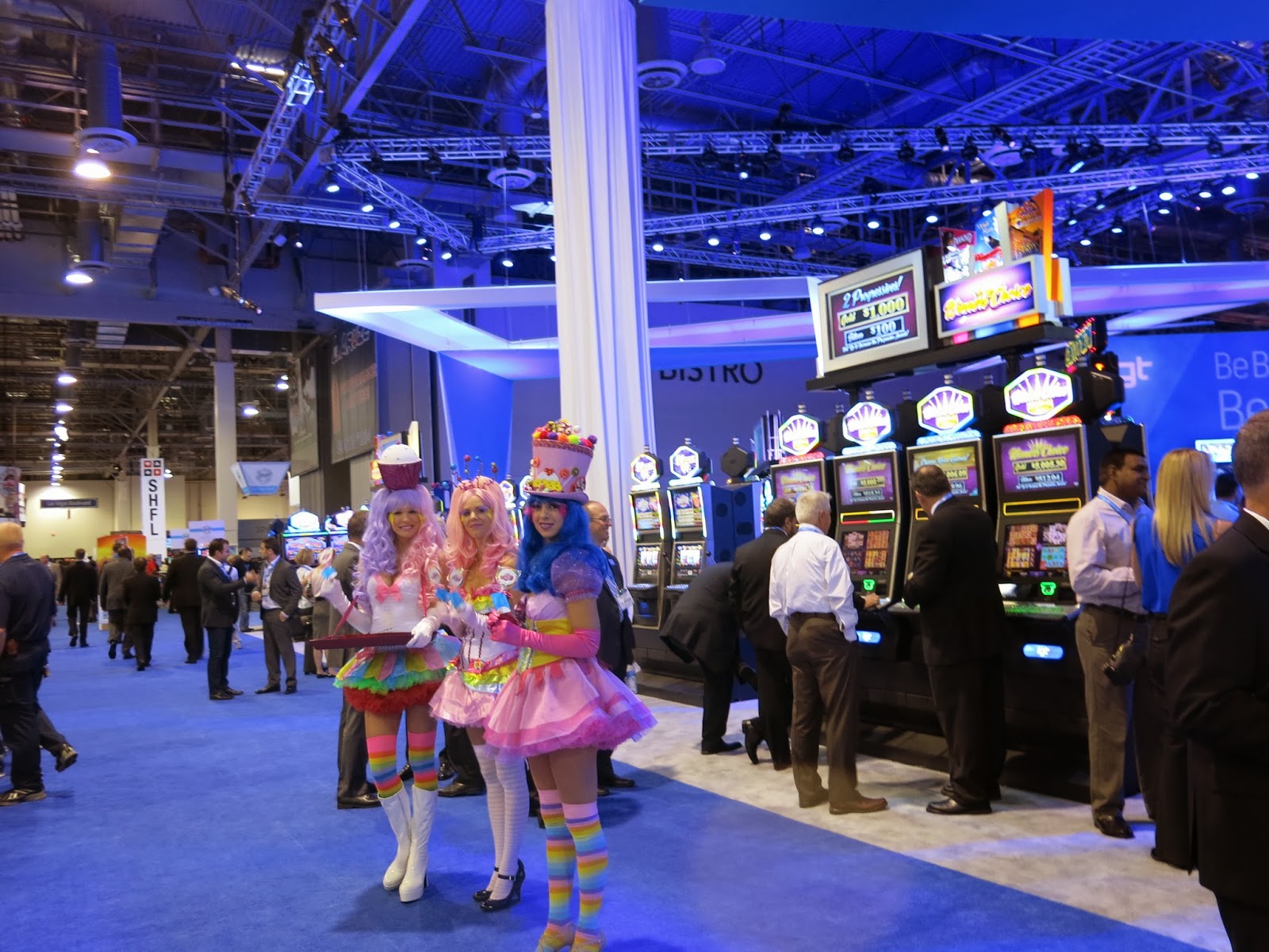 LAS VEGAS DAZE: G2E Trip Report! Fun at the Global Gaming Expo playing ...
