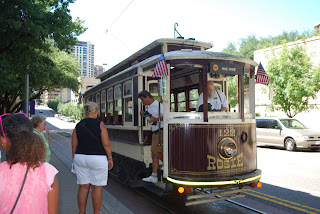 The Big Texas Hill Family: Downtown Dallas Trolley Ride