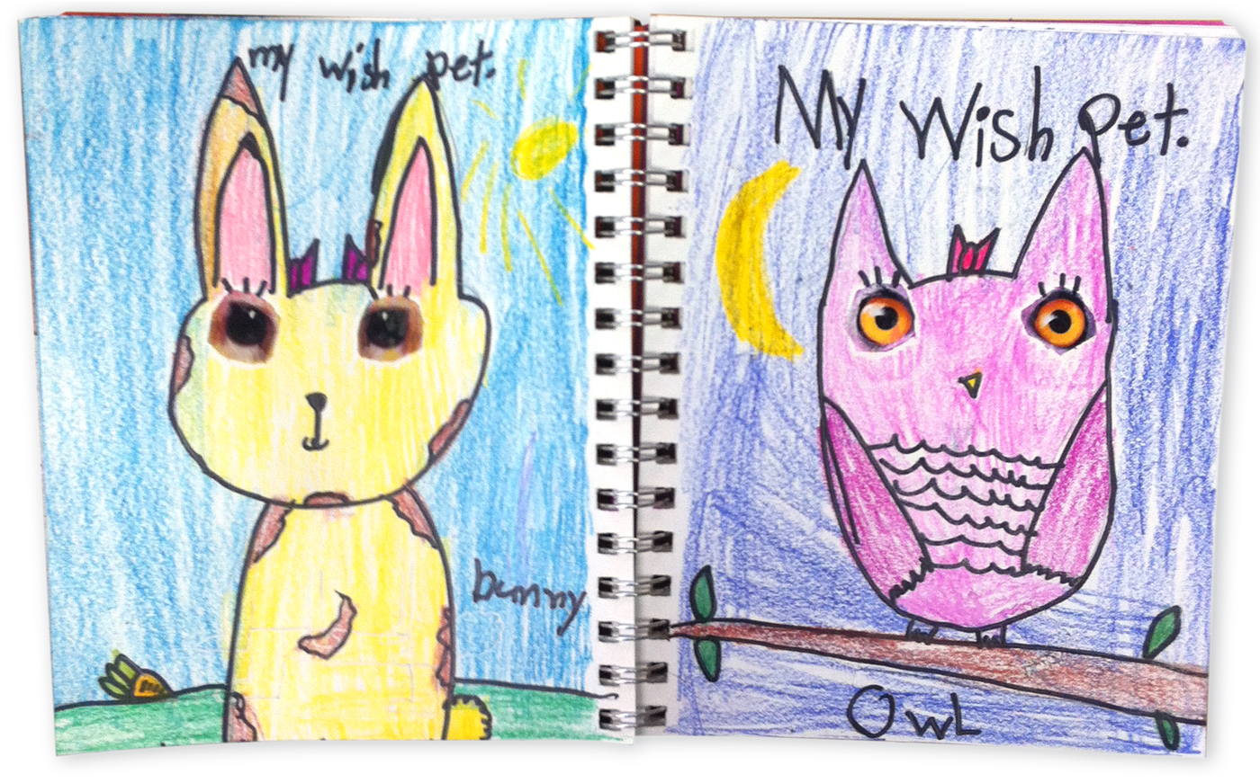 “My Pet” Art Journal Page - Art Projects for Kids