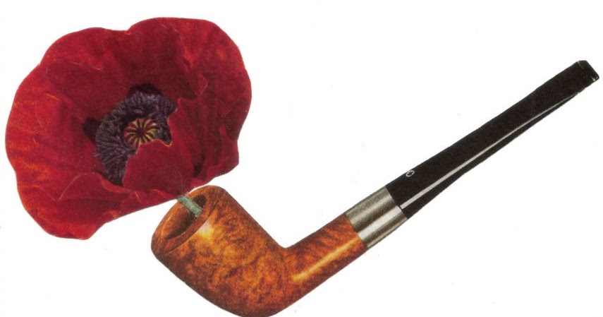 Dadadreams' Original Collage Art: Pipe Art Collage