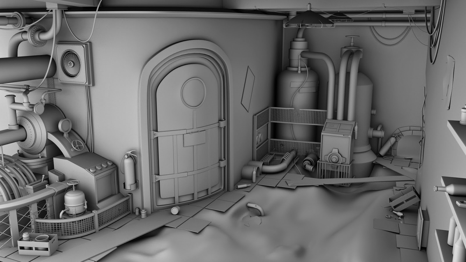 AMIT ROY 3D MODEL : Digital Painting & 3D Model