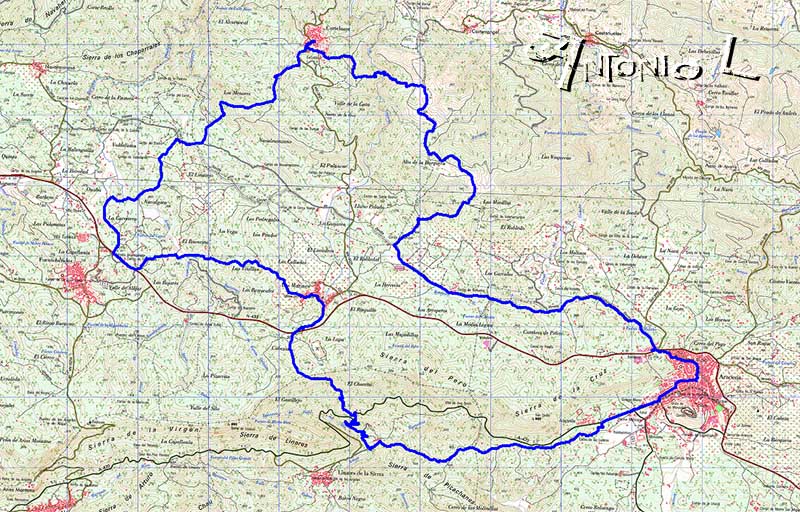 SENDEROS EN LA NATURALEZA: Circular Sierra Aracena. Aracena-Cortelazor ...