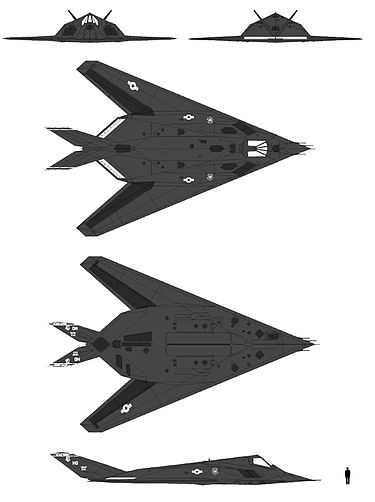 SI VIS PACEM, PARA BELLUM: Il Lockheed F-117 Nighthawk