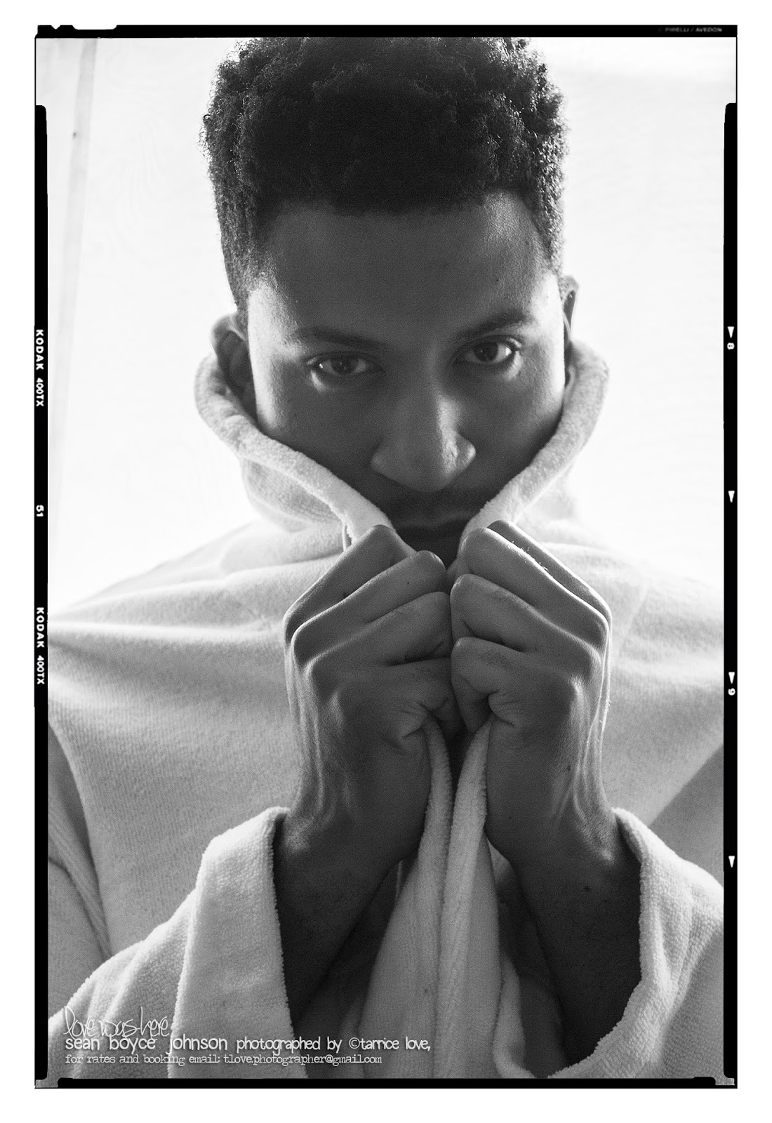 TARRICE LOVE - PHOTOGRAPHER: actor Sean Boyce Johnson as Me