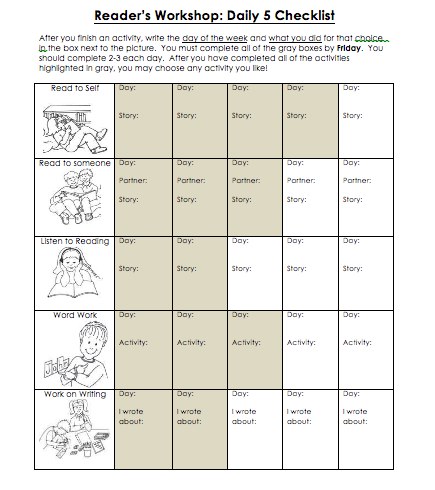 Learning in Progress...: Daily 5 Series: Introduction
