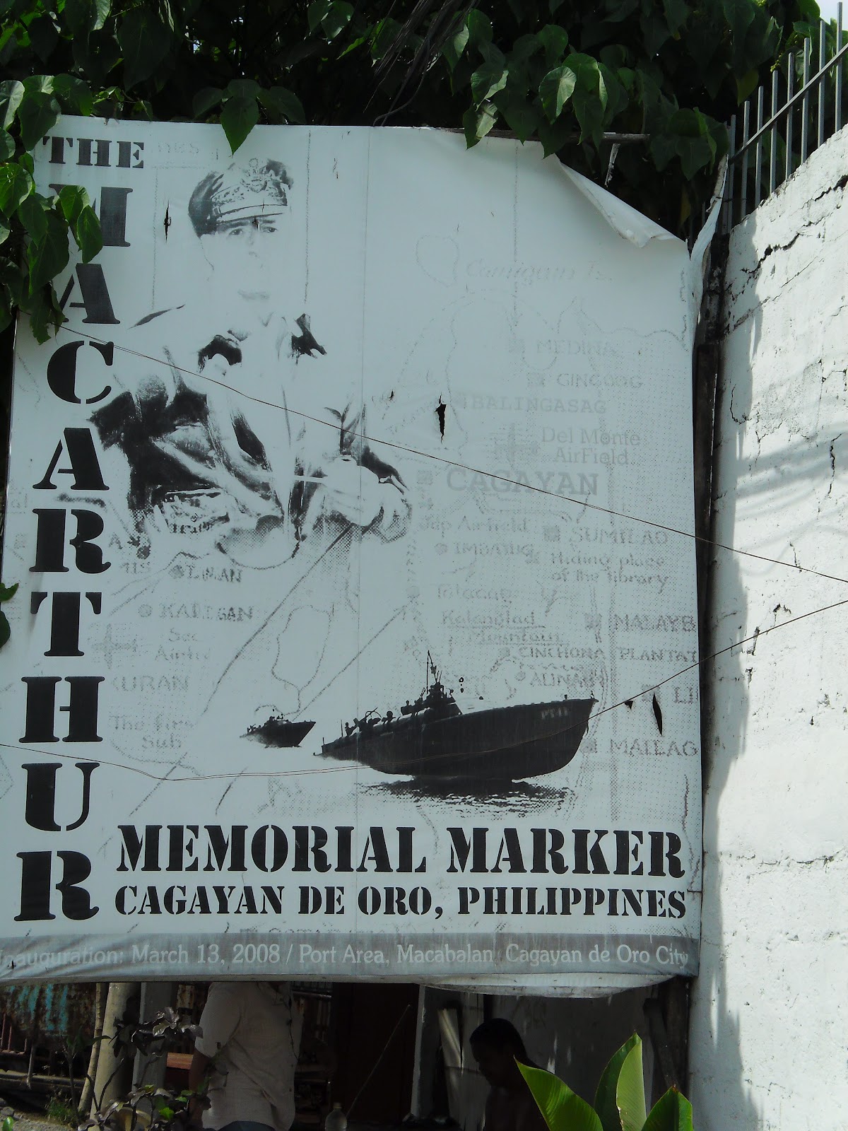 Lea Laddle: Cagayan de Oro : THE MACARTHUR MEMORIAL MARKER