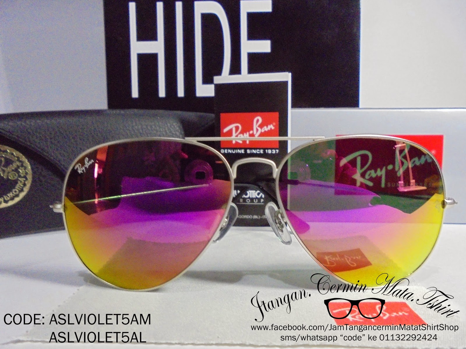 KOLEKSI CERMIN MATA RAY BAN: RAY BAN AVIATOR LARGE METAL COLLECTIONS