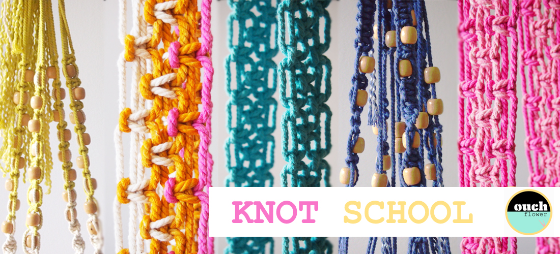 ouch flower: KNOT SCHOOL....Knot #4