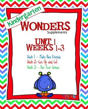 We Heart Being First!: Wonders for Kindergarten