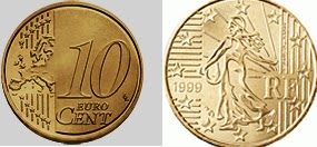 Epaminonda's Blog.....: MONEDELE EURO - FRANŢA