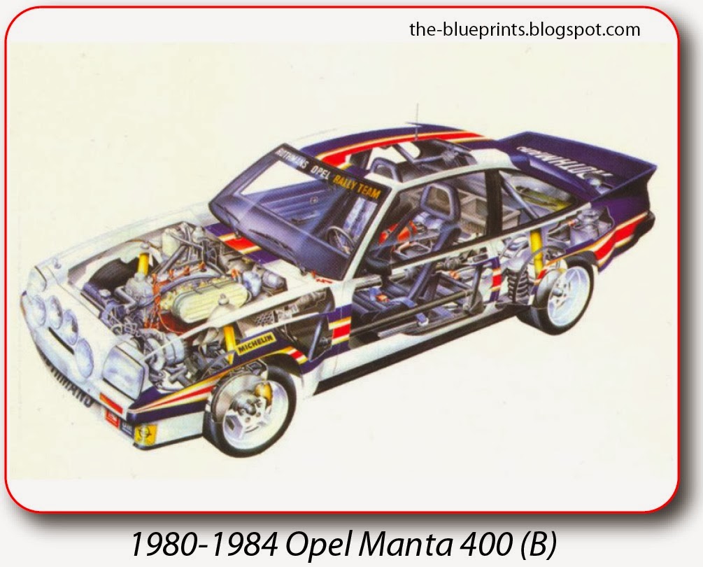 Vector Blueprints - Cars, Trucks, Busses and others: Opel - Illustrations