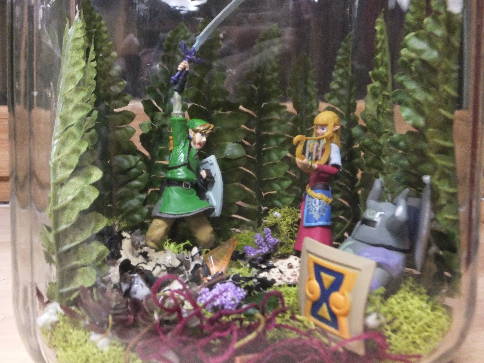Side Quest: Craft Night - Zelda Terrarium! - The Zelda Gourmet