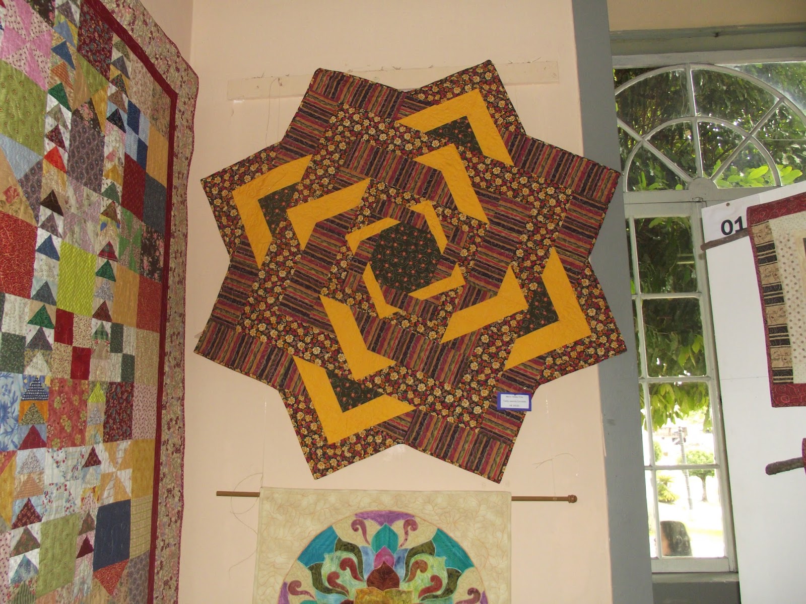 Marcia Patchwork: Exposição de patchwork na Casa da Cultura em Vassouras/RJ