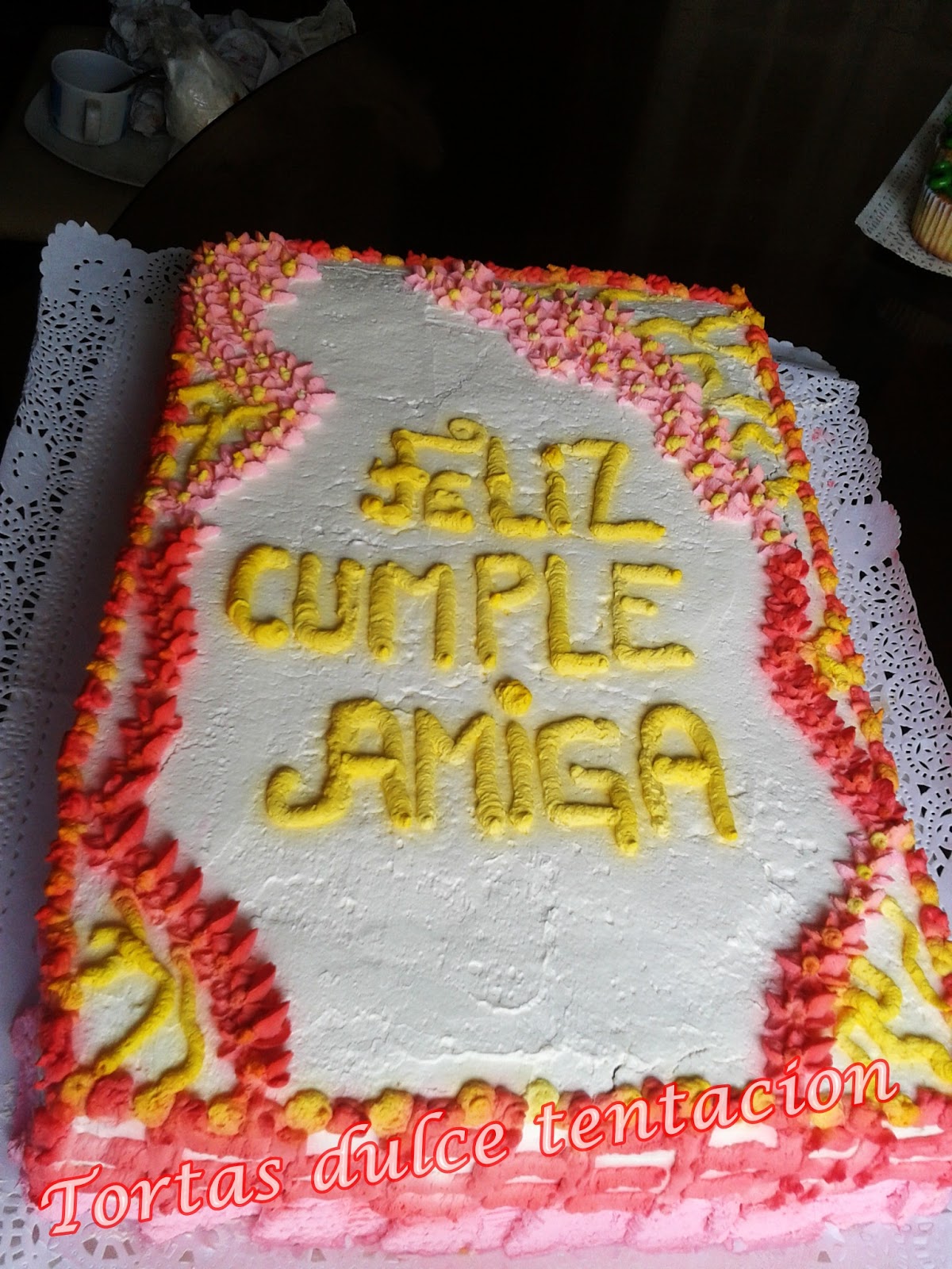 Tortas Dulce tentacion: torta tradicional