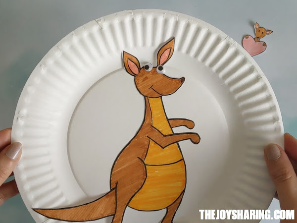Kangaroo Mother's Day Craft - The Joy of Sharing