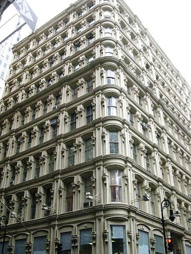 Daytonian in Manhattan: The Cast Iron Bennett Building -- 139 Fulton Street