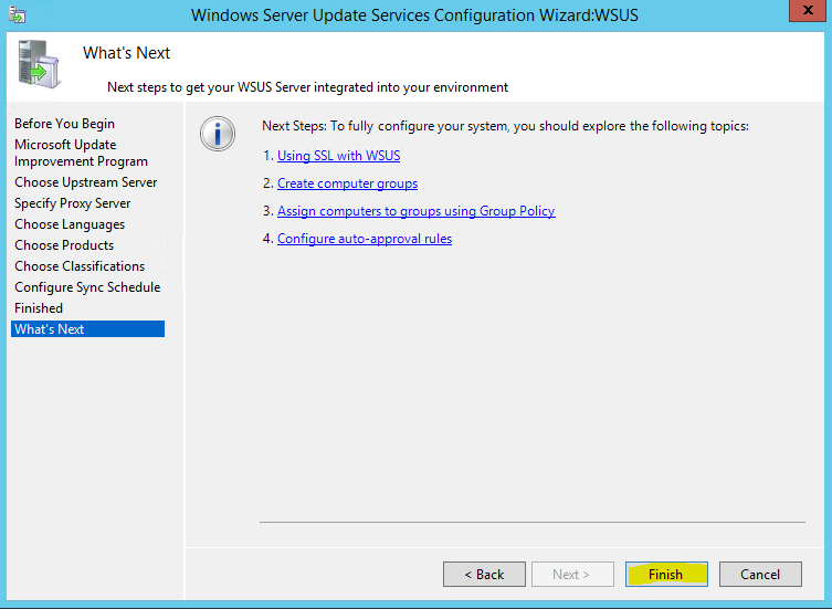 Installing & Configuring WSUS - The ID10T Manual
