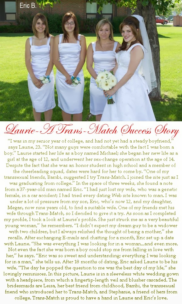 Eric's Transgender Captions: Trans-Match: Laurie's Story