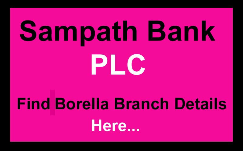 Sampath Bank PLC Borella Branch | Circuitbank Co.