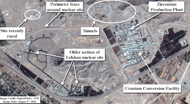Satellite images seem to show site of Isfahan explosion ~ Elder Of ...