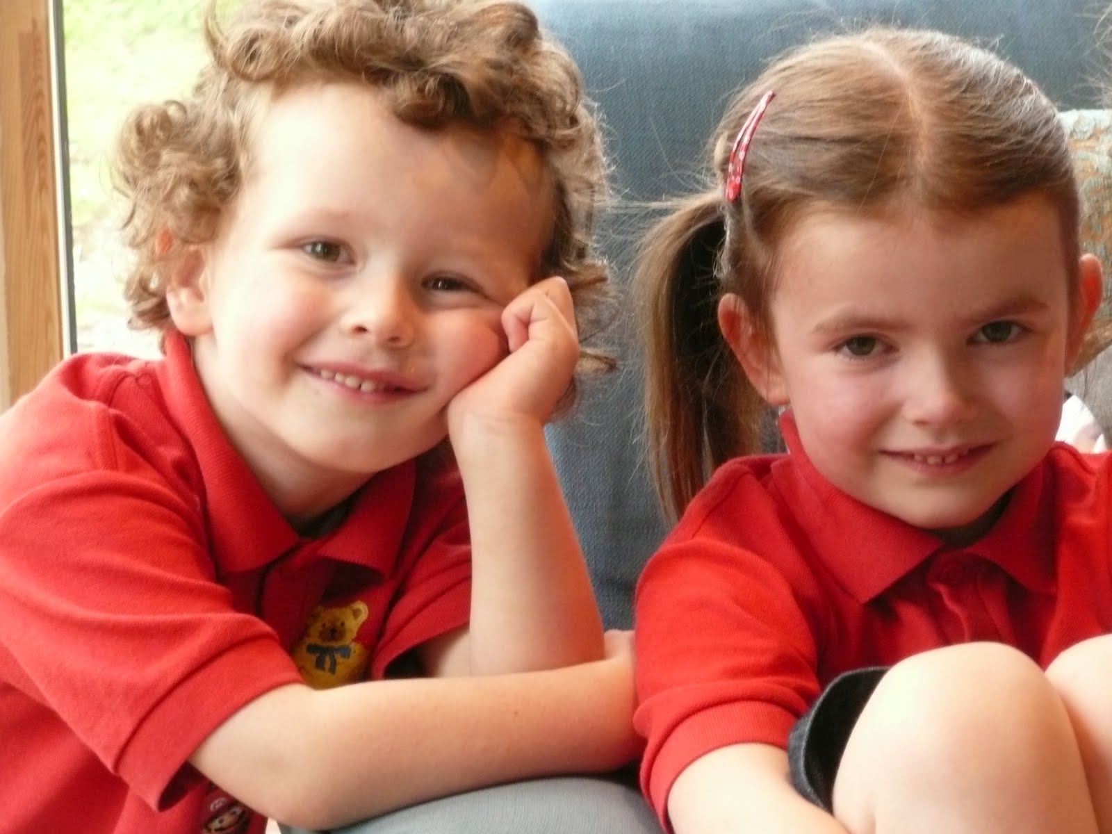 Douglas Bond: Cute Scots Kids! Steel grandchildren