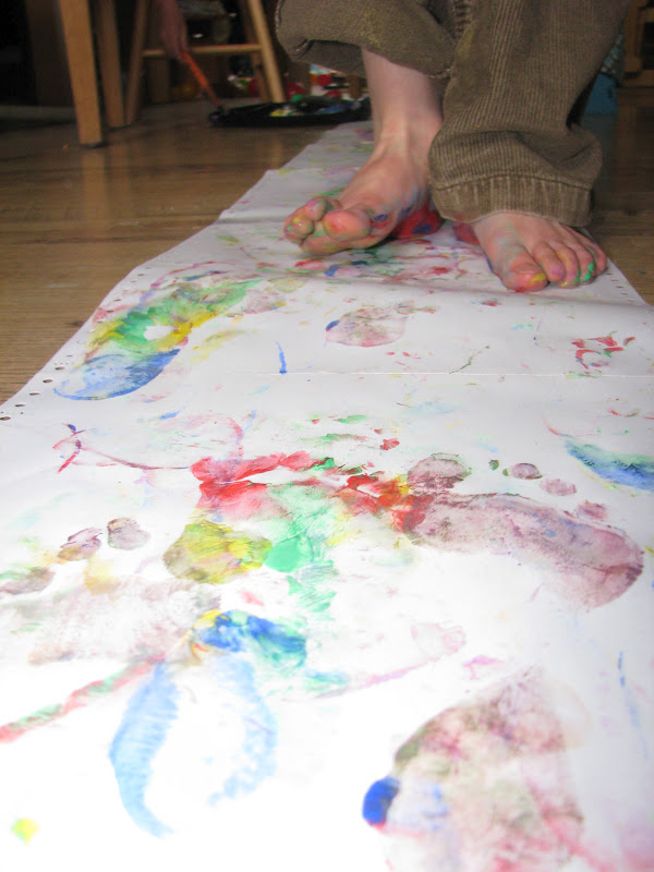Kids Feet Paint