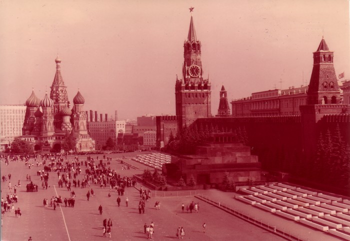 Postcards from the Past: Moscow. Red Square. 1970s