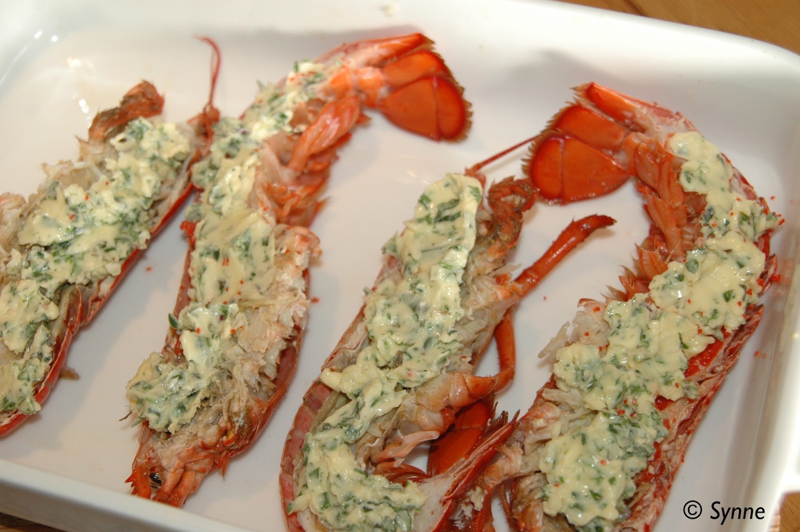 ganske enkelt: Gratinert hummer