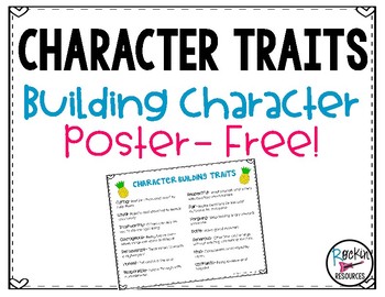 The Best of Teacher Entrepreneurs II: FREE MISC. LESSON - “Character ...