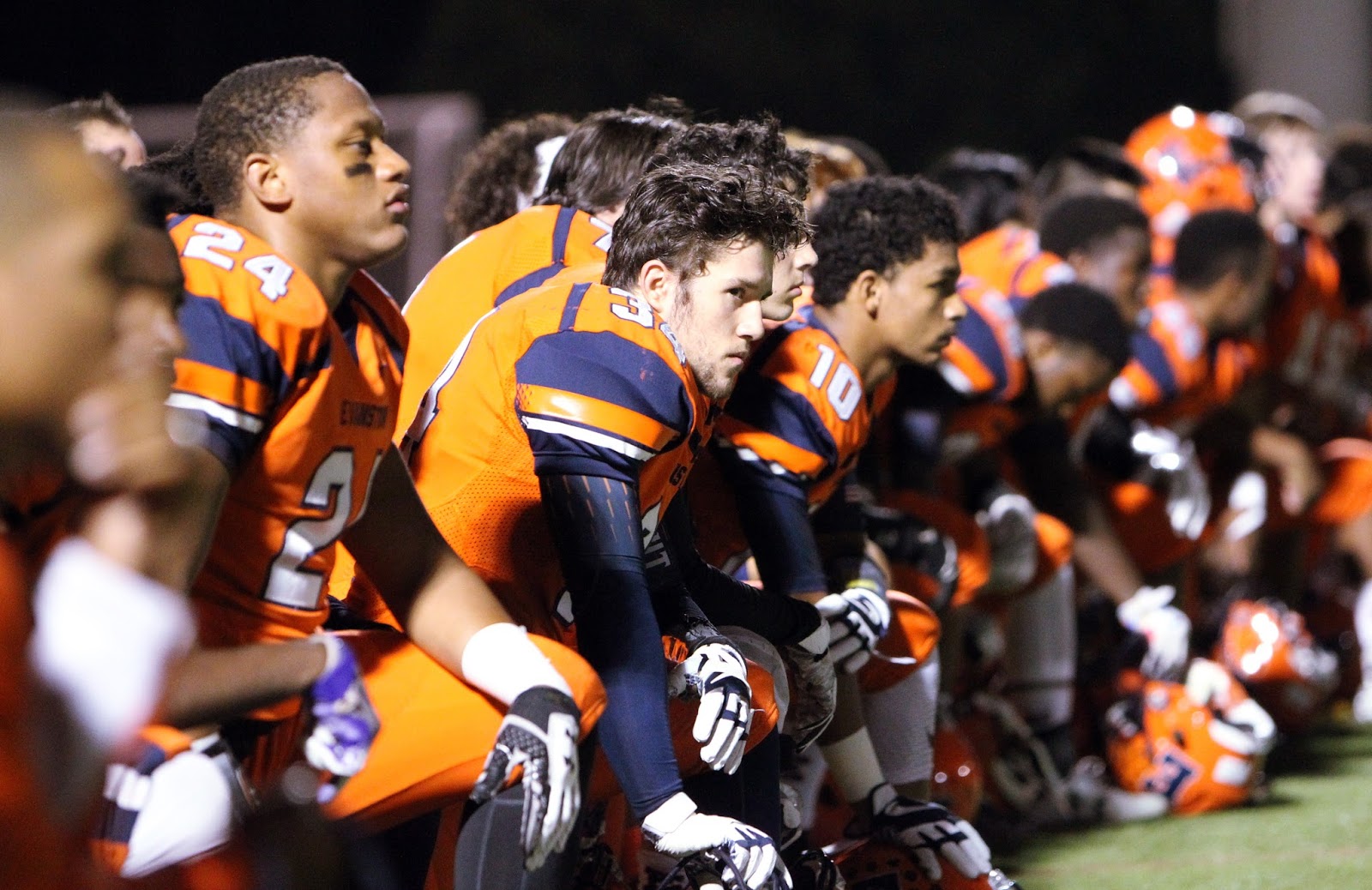 Mark Kodiak Ukena: IHSA Varsity Football: New Trier vs Evanston THS