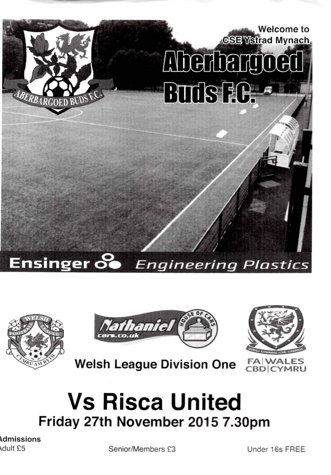 Aberbargoed Buds v Risca United