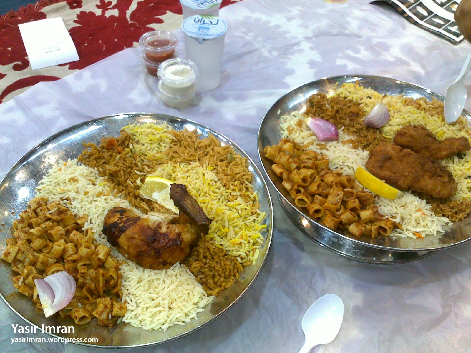 Jeddah Photo Blog: Shawaya House Chicken and Fish with Rice
