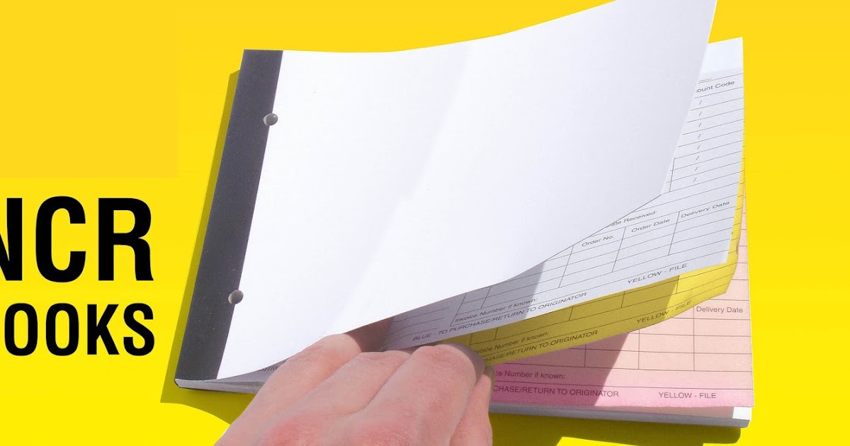 Carbonless NCR Form Printing - Artworks Printing Offset & Digital